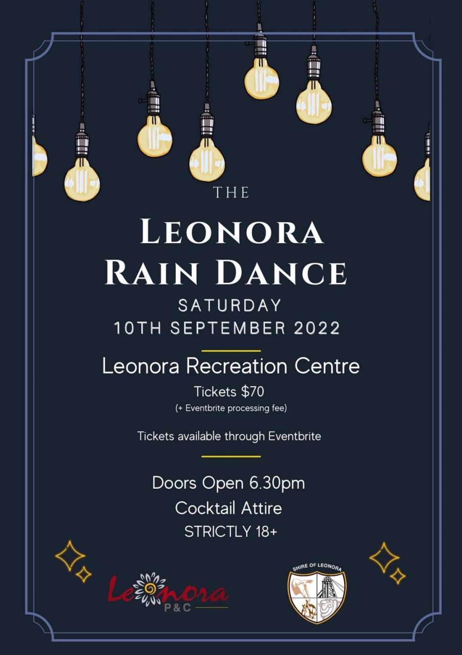 Leonora Rain Dance » Shire of Leonora
